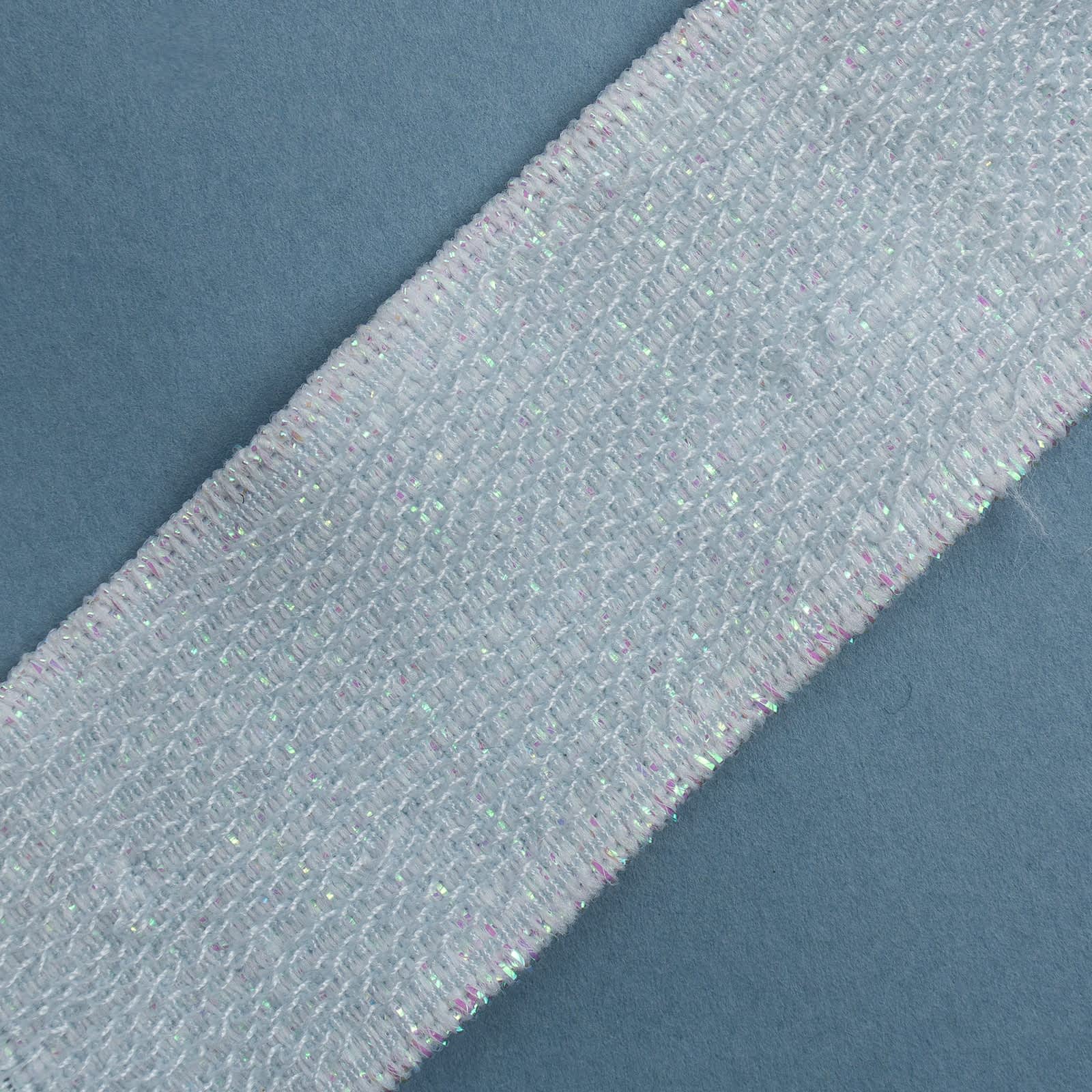 Elastic Light Blue - Iris Lurex 3.5 Cm - vostexfashion.com